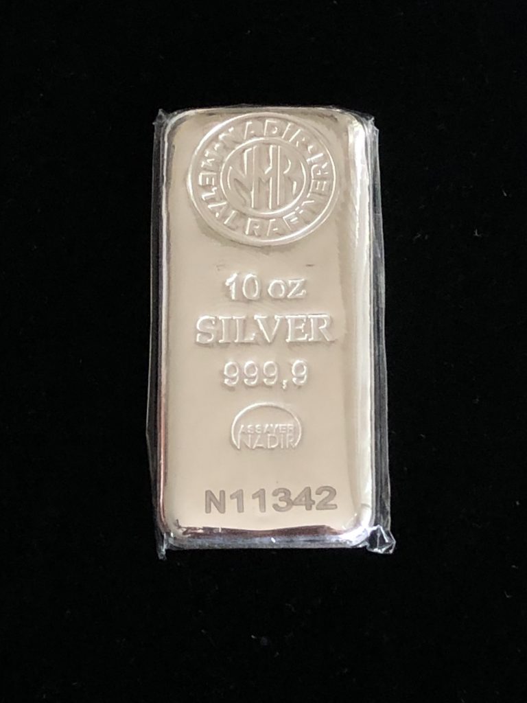Nadir 10 oz Silver Bars | B.C. Bullion